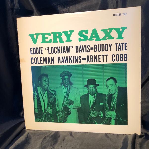 US盤1990年OJC-458状態：EX＋　美品ジャケット：若干シミあり☆超音波レコード洗浄後発送☆エディ“ロックジョウ”デイヴィス バディ・テイト アーネット・コブコールマン・ホーキンス