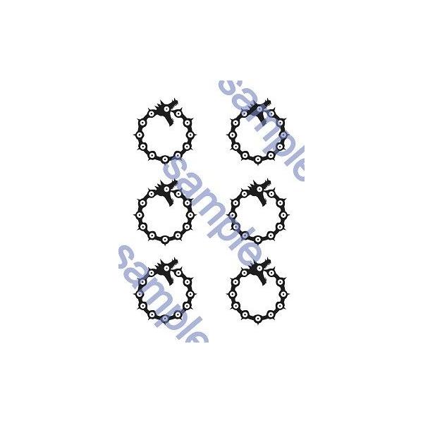 【発売日：2015年01月27日】水で転写！誰でも簡単貼り付けコスプレ用タトゥーシール！取り扱い説明書が付属します。【シートサイズ】　Ａ5【印刷個数】　6回使用分【絵柄サイズ】　5.5cm × 5.1cm