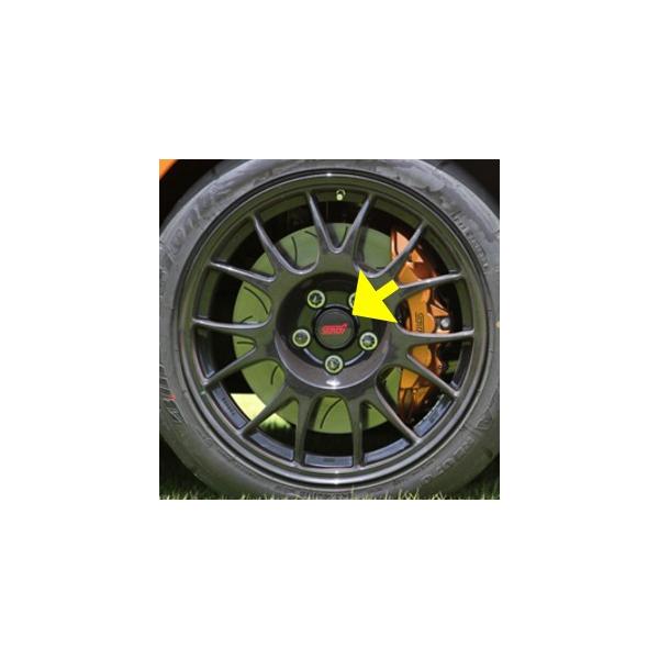 ■Part No.:ST28811ST000■BBS製純正ホイール用のSTIセンターキャップ