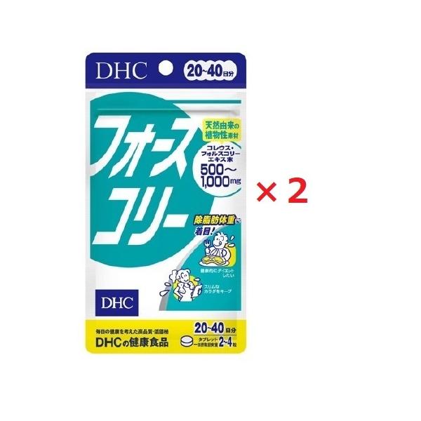 【2個セット】DHC フォースコリー 20日分(80粒)【DHC フォースコリー 20日分の商品詳細】●除脂肪体重(LeanBodyMass)に着目した天然由来の植物性素材！●1日目安量あたりコレウスフォルスコリエキス500〜1000mgが...