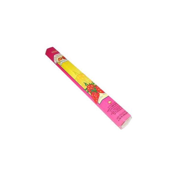 ■種類 : ストロベリー / Strawberry■メーカー : HEM CORPORATION■ブランド : HEM■生産国 : インド■入本数 : 約20本■燃焼時間 : 約30〜50分■発送サイズ : 10 size