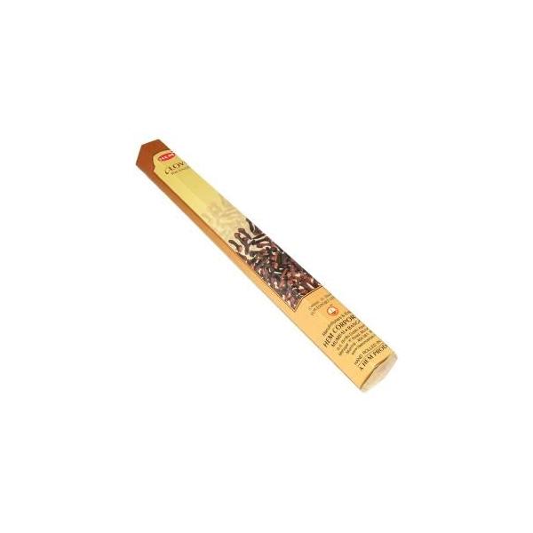 ■種類 : クローブ / Clove■メーカー : HEM CORPORATION■ブランド : HEM■生産国 : インド■入本数 : 約20本■燃焼時間 : 約30〜50分■発送サイズ : 10 size