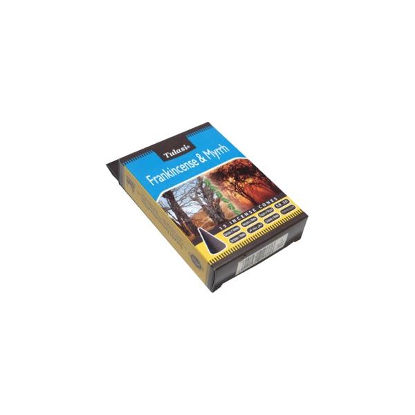 ■種類 : フランキンセンスミルラ　コーン / Frankincense &amp; Myrrh　Cone■メーカー : SARATHI PERFUMERY WORKS■ブランド : TULASI■生産国 : インド■入本数 : 約15個■...