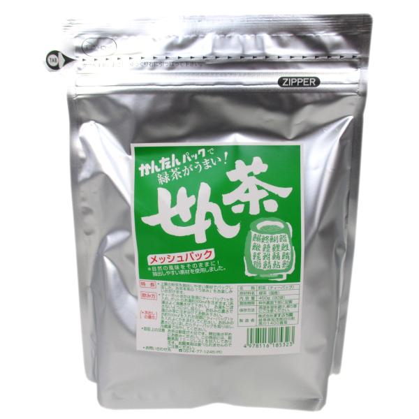 岐阜県・白川町の豊かな自然に育まれた美濃白川茶（煎茶）を使用した、たっぷり使える業務用・徳用サイズのメッシュティーバッグです。清らかな水と寒暖差のある気候が生み出す白川茶は、やさしい渋みと奥行きのある旨みが特長。茶葉の抽出性に優れたナイロン...