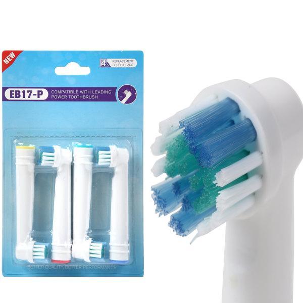 ブラウン オーラルb 替えブラシ 替ブラシ 電動歯ブラシ braun ホワイトニング 人気【EB-17の特徴】歯にあたるとたわむ毛束が、歯や歯肉にやさしく接触。歯や歯茎を傷つけずに、しっかりと歯垢を落とします。ブラウンオーラルB対応替え歯互...