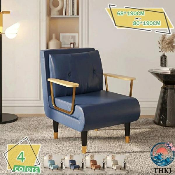 メイン素材：スポンジ、鉄サイズは写真を参照、幅には肘掛けの寸法を含む。【アームレストと脚は手動で取り付ける必要があります。】インテリアに溶け込む落ち着いたカラーとシンプルなフォルムで、どんなお部屋にもマッチ。ナチュラル系からモダンスタイルま...