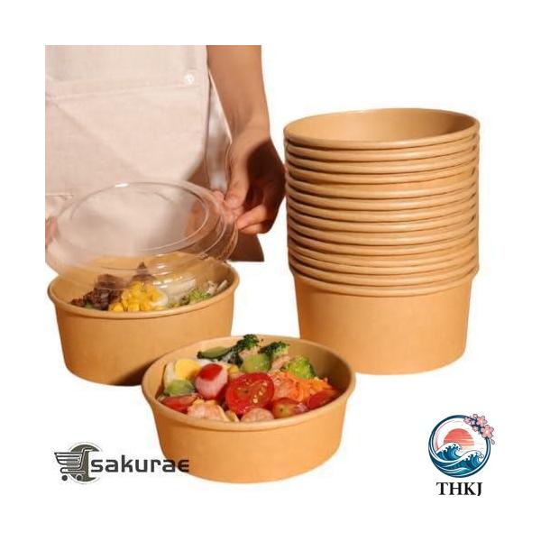 1.【容量】750ml/900ml/1000ml/1100ml/1300ml/1500ml2.おしゃれでエコな 未晒しクラフト紙製 ランチボックス、環境に優しく衛生的で、100%植物繊維なので埋めると土に還る、環境に配慮したエコ商品!3.内...