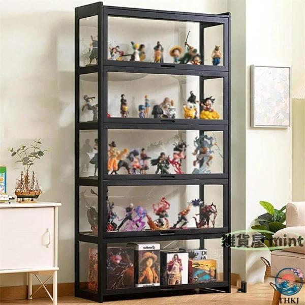 ディスプレイボックスは、貴重な収集品を安全に保存し、貴重なフィギュアやアクセサリーの品質を向上させ、常に完璧な状態に保つことができます。 四面は高精細な透明アクリル素材を使用しており、置いた物を遮ることなくしっかりと確認できます。 キャビネ...