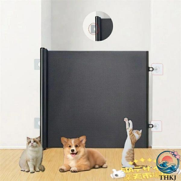 ベビーゲート ペットフェンス 階段上 階段 ロール ゲート ワイド ロールタイプ セーフティゲート 伸縮 巻き取り式 犬 台所 廊下 玄関