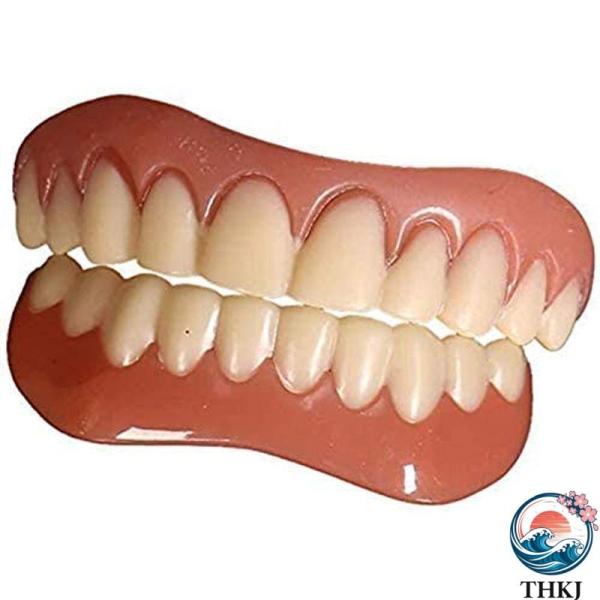 入れ歯 つけ歯 上下歯 第4世代のアップグレード インスタントスマイル 単品 おもちゃ歯のベニア シリカゲル 口腔衛生ツール 歯科材料 歯の