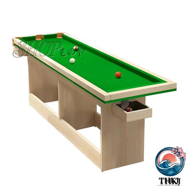 ? 【強力なフェルト表面とネット】: 当社のプール練習台は、滑らかで傷がつきにくく耐久性のあるフェルト表面を備えており、スムーズなプレーを実現します。強力なナイロンネットポケットとプレミアムクッションバンパーにより、ビリヤードボールの衝撃に...