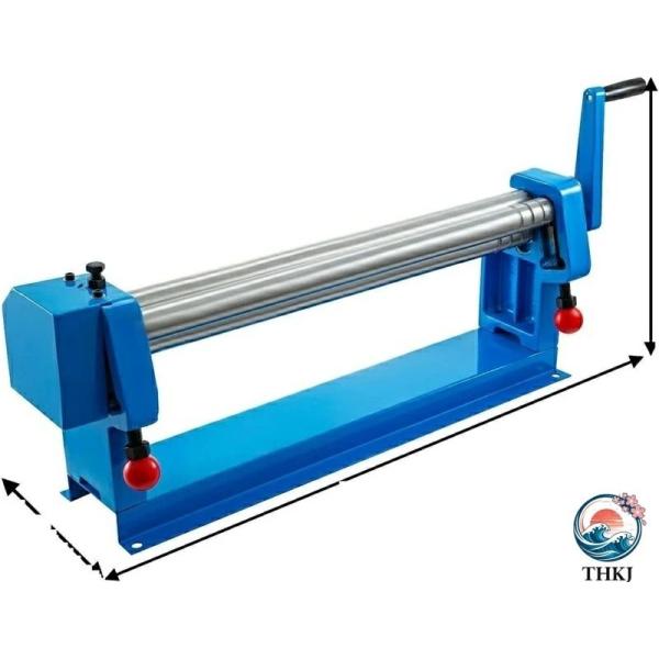 耐久性と頑丈 ローラーは精密研磨スチールで構成されており、スリップロールは頑丈なベンチに簡単に取り付けられ、シートメタルの成形中に強度と安定性を提供します。手動式で幅300mm/320mm/610mm×厚さ0.8mm/1.0mm(st37)...