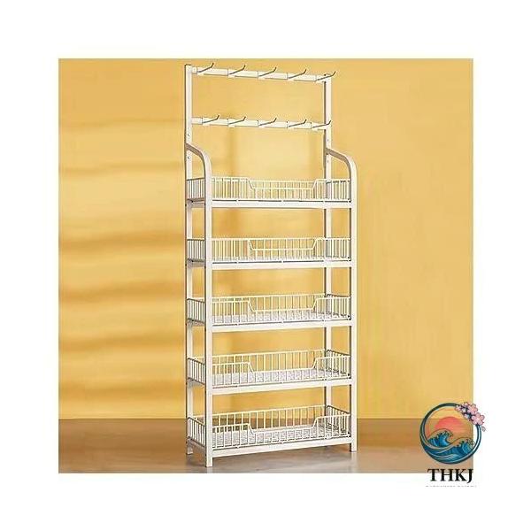 【 金属スチールフレーム 】: 厚みのあるスチールチューブ、表面塗装、防水/防錆、色落ちなし。 しっかりと溶接されており、変形したり壊れたりしにくく、安定していて揺れません。 単層耐荷重55KG/120LBS。【省スペース】: 積み重ね可能...