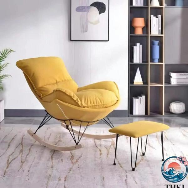 ?【プレミアム素材】クッションは柔らかいフランネル素材で作られています。内側には高弾性スポンジを充填し、柔らかく快適で伸縮性に優れています。脚は無垢材でできており、割れ、変形、耐湿性、耐ねじれ性に優れています。?【耐久性のある織りコットンバ...