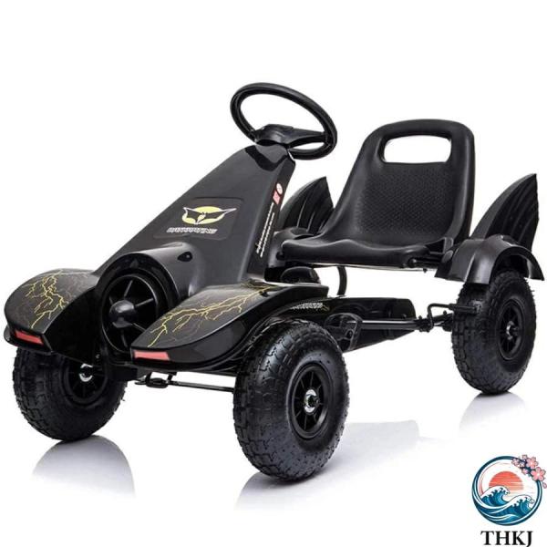4輪ペダルカー 足こぎ 四輪バギー 乗用 ゴーカート ペダル式カート カート レーシングカー キッズ 子供用 3-12歳 乗用玩具 遊具 誕生日 男の子クリスマスプレゼ