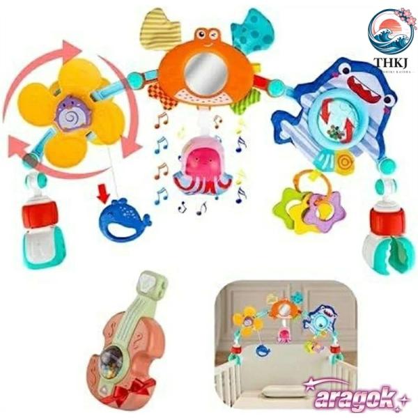 【全品2点で5%OFF】ベビーカー用振り子 おもちゃ 赤ちゃん寝かしつけ 知育玩具 ベビーカー ハイローチェア ベビービョルン バウンサー オーボール チェーン｜日