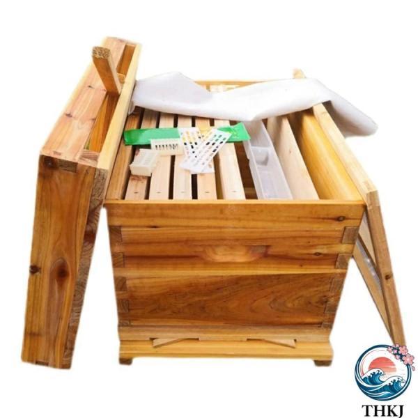 巣箱 養蜂箱養蜂器具蜂蜜蜂の巣箱 ミツバチ セット蜜蜂巣箱7/ 10フレーム 蜜蜂の巣箱と道具 蜂蜜キーパー みつばち巣箱 耐久性のあります 防水性と防食性 杉木巣