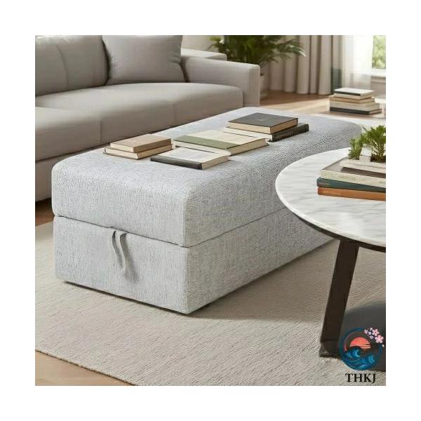 商品説明      　商品詳細  【サイズ】スツール：(約)幅90cm*奥行き40cm*高さ40cm 【素材】張り材：ポリエステル、構造部材：木材 【専用のふんわりクッション】ソファと同色のクッションが2つ付属。デザインの調和を崩さないサイ...