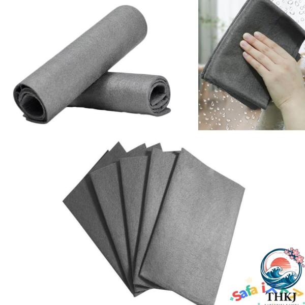 【ハイテクの魔法フキン】マイクロファイバーは織りがしっかりしているので、糸くずが出ません。魔法の布、ガラス布鏡や窓ガラスに乾かして使うと、水分を吸収して頑固な筋を磨くことができます。無孔質で滑らかな表面であれば、どんな場所でも使用できま【超...