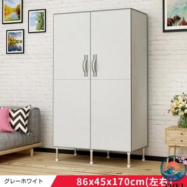 【製品情報】ワードローブは全て4色をご用意しております。サイズ：幅86×奥行45×高170cm/幅125×奥行45×高170cm。素材：不織布カバー、防水ファブリック層、高品質のスチールチューブ、PPプラスチックコネクタ、および側面と背面に...
