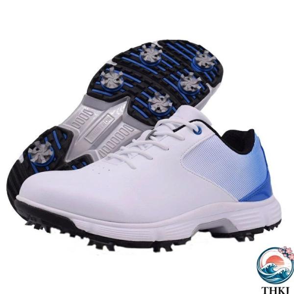 ゴルフシューズ メンズ 大きいサイズ ゴルフ用 4E 幅広 スパイク鋲 ソフトスパイク 軽量 カジュアル