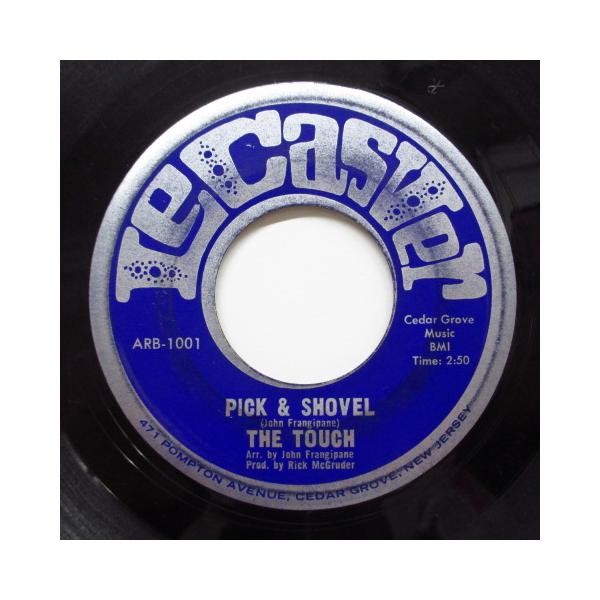 b/w Blue On Green (US/Lecasver ARB-1001/'69 Silver Script Logo Deep Blue Label 45)米N.J.カルト・SOULグループ「タッチ」、ソリッド・ギター・カッティング...