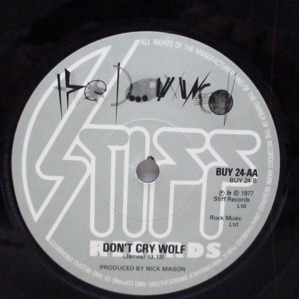 b/w One Way Love (UK/Stiff  BUY 24/'81 Reissue Big White Logo Grey Label Flat Centre Black Vinyl 7") 「ダムド」'77年の5th シングル！...