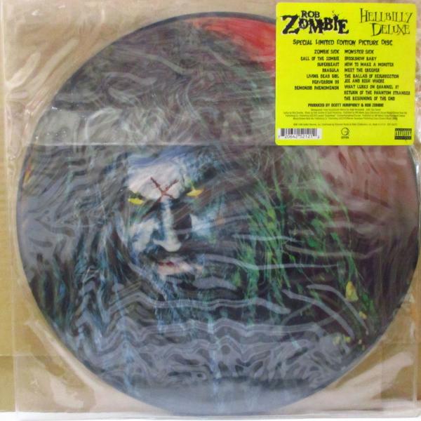 (US/Geffen GEF-25212/'98 Limited Picture LP/Stickered PVC) インダストリアル・メタルバンドWhite Zombieを率い、ホラー映画監督としても知られる「ロブ・ゾンビ」の'98年1s...