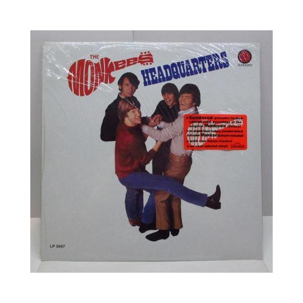 ＊(US/Sundazed Music LP-5047/'96 Reissue White Top Red Label Red Vinyl LP+Insert/Barcode Sleeve)米国民的ポップ・グループ「モンキーズ」、'67年大...