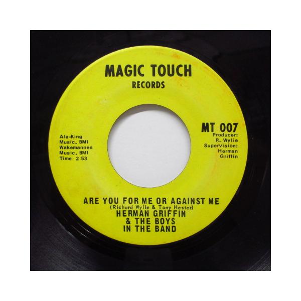 b/w Gettin' Better (US/Magic Touch-007/'68 Orig.Black Block Logo Yellow Label 45）初期モータウン社作でも知られる、デトロイト出身SOULシンガー「ハーマン・グリ...