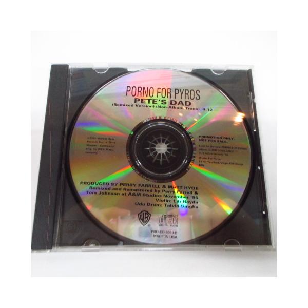 (US/Warner Bros. PRO-CD-8019-R/95.Promo.CD) ペリー・ファレルがスティーヴンと始動させたポルノ・フォー・パイロスの95年アルバム未収録シングル。メランコリックなメロディが印象的なナンバーのリミックス...