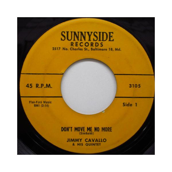 b/w Blue Turning Gray Over You (US/Sunnyside-3105/'59 Orig.Black Logo Brown Label 45)アラン・フリード映画「ロック・ロック・ロック」の出演でも有名な、白人ジ...