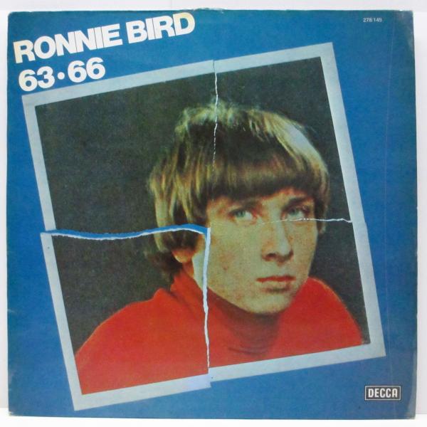 (France/Decca 278 145/'76 Orig.Box Logo Red Label Mono LP/Lamonated CVR) '60年代に活躍したフランスの（ガレージ）ビート・ロッカー「ロニー・バード」のデッカ期コンピレ...