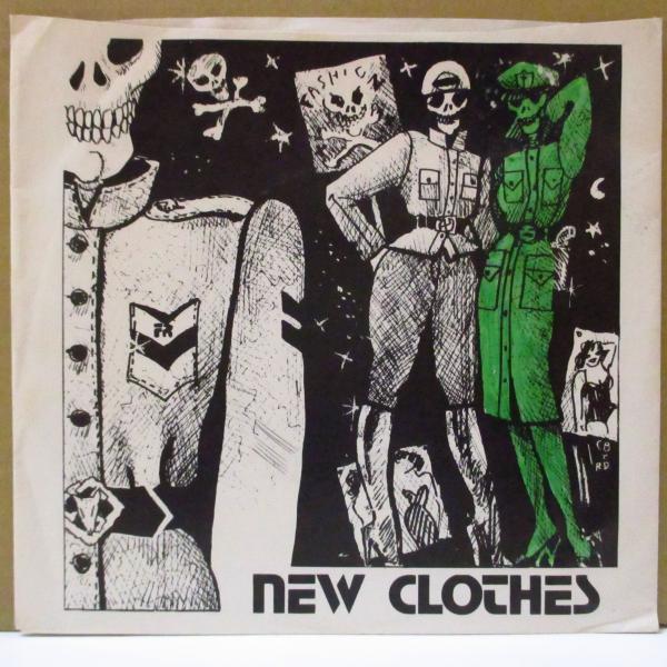 b/w「New Clothes (Part 2)」(US/Fish Ranch fr 110/81.Orig.Silver Paper Label Flat Centre 7"/PS) のちにThe Innocentsを結成するMarten...
