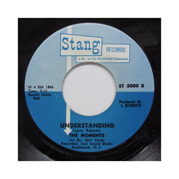 c/w Not On The Outside (US/Stang-5000/ '68 Orig. Logo Top， Light Blue &amp; Blue Label 45)「レイ・グッドマン＆ブラウン」の前身ニュージャージー甘茶SW...