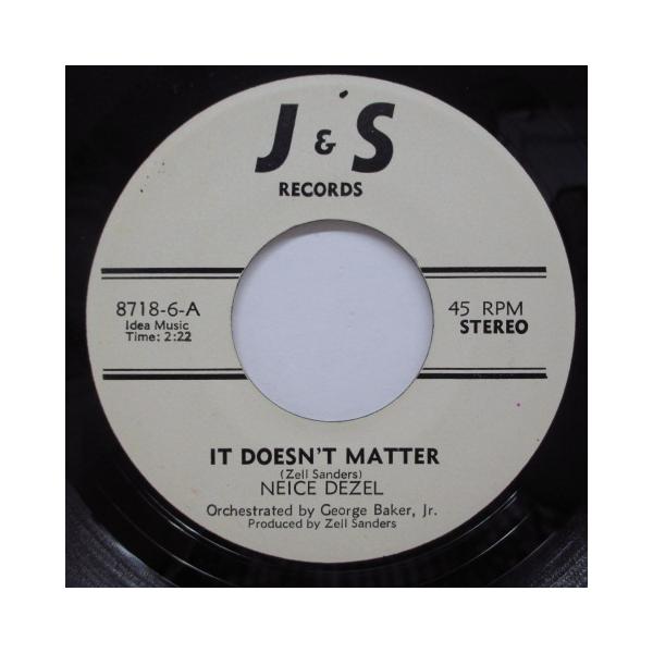 b/w Last Night (US/J&amp;S-8718-6/70's Black Logo Top, Cream Label Stereo 45) 米カルト女性SOULシンガー、'70年代初頭、N.Y.名門J&amp;S社からの唯一...