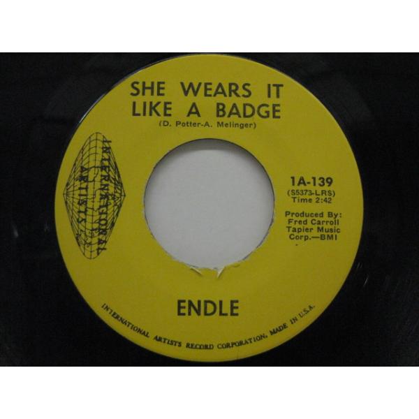 (US/International Artists-139/'70 Orig.Yellow Label 45)「13thフロア・エレベーターズ/レッド・クレイオラ」で有名な名門インターナショナルアーチスト社所属のテキサス・アシッド・サイケ・...