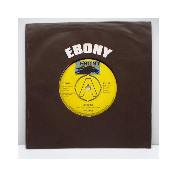 (UK/Ebony　EYE-16　/78.Promo Big A Yellow Label Round Centre 7"/Label Sleeve)  鍵盤入りのダイナミックでパワフルなサウンドが素晴らしい無名グレイトなUKパンク?パワー...