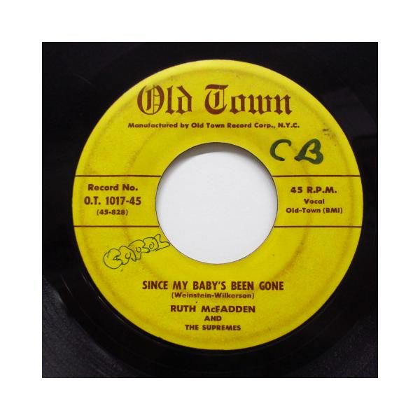b/w Darling， Listen To The Words Of This Song (US/Old Town-1017/'57 2nd Press Straight Lined Yellow Label 45)'60年代ノーザン作で...