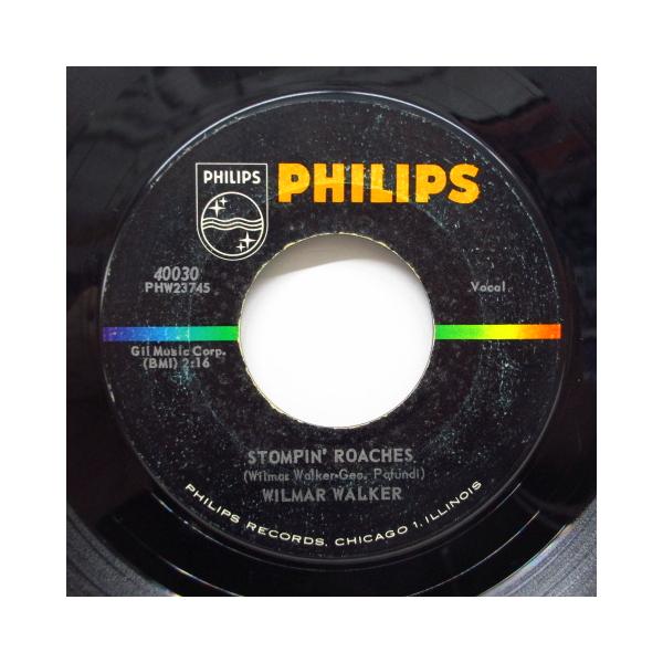 b/w Somebody Will (US/Philips-40030/'62 Orig.Orange Logo Color Lined Black Label 45)米カルトR&amp;B/SOULシンガー「ウィルマー・ウォーカー」、'6...