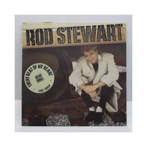 (German925-446-1/W.B./88.Orig.Color Logo White Label LP＋Inner/Stickered CVR) UKロック・シーンの大御所「ロッド・スチュワート」の88年14thアルバム。映画「夜霧...