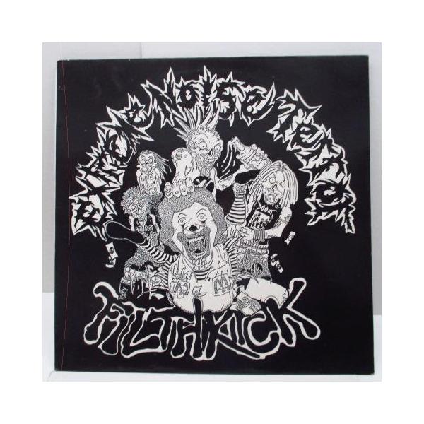 (UK/Sink Below SINK 1 /90.Orig.Black &amp; White Label LP)  E.N.T.のDEANのレーベル第1弾リリース。E.N.T.はPHIL不参加で、代わりにSPITって奴が唄ってます。一方...