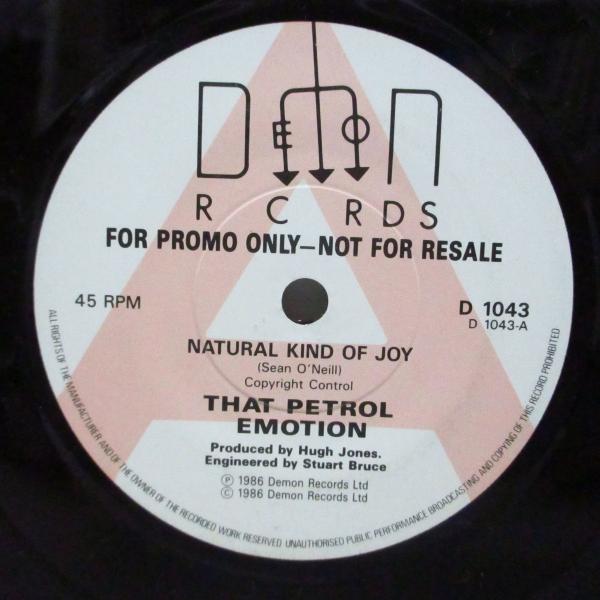 (UK/Demon D 1043 /86.Promo Only Big 'A' Label Flat Centre Double A-Side 7"/元々NOPS) 元アンダートーンズのショーン＆ダミアン兄弟がシアトル出身のシンガー、スティ...