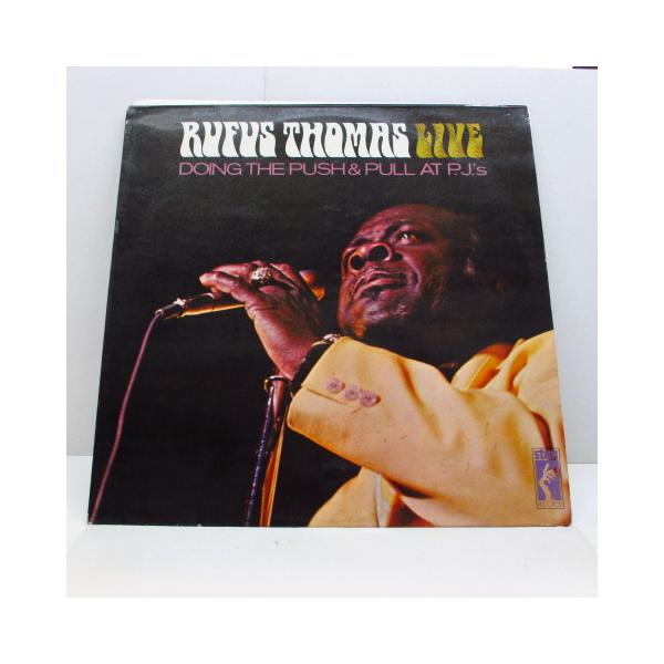 (UK/Stax-2362-010/'71 Orig.Logo Side Yellow Label LP/CS) メンフィスSOUL界重鎮「ルーファス・トーマス」、'71年発売の激烈ライヴ・アルバム！「ウォーキン・ザ・ドッグ」や「ドゥ・ザ・...