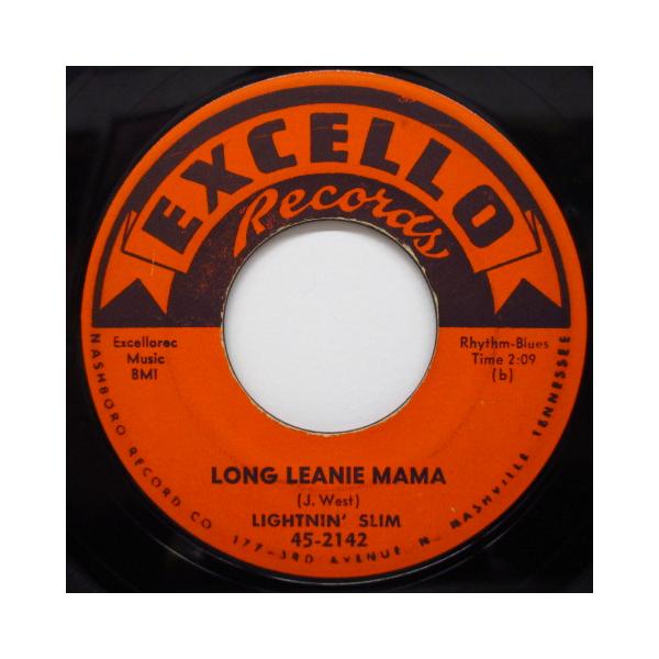 b/w My Starter Won't Work (US/Excello-2142/'58 Orig.Address on Bottom Orange Label 45)名曲「ルースター・ブルース」で知られる名門エキセロ社看板ブルース・ロ...