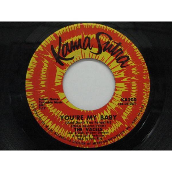 b/w Hey Girl， Stop Leading Me On ＊　(US/Kama Sutra KA-200/'65 Orig.Black Round Logo Yellow &amp; Deep Red Label 45)ニュー・ヨー...