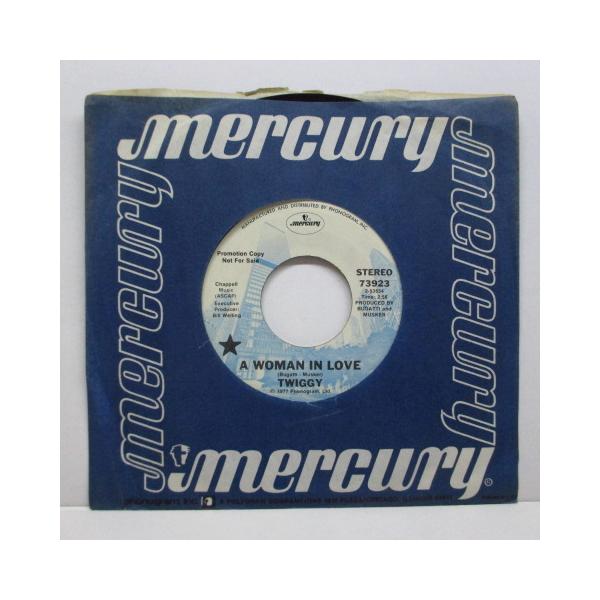 b/w I Lie Awake And Dream Of You (US/Mercury-73923/'77 Promo Small Oval Logo Building Picture Light Blue &amp; White Lab...