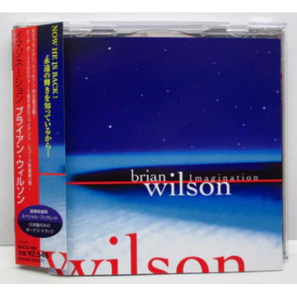 (JAPAN/BMG BVCG-706/'98 Orig.CD) 米大御所シンガー・ソング・ライター「ブライアン・ウィルソン」。'98年にリリースされたソロ・アルバム。「Your Imagination」「Keep An Eye On Su...
