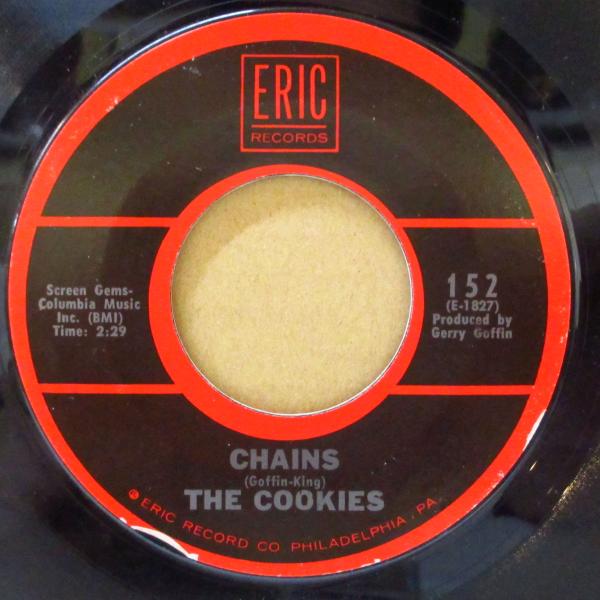 (US/Eric 152 /’70's Reissue Red Box Logo &amp; Rim Black Label 45) 美声Earl Jean率いたニューヨークR&amp;Bガールグループ「ザ・クッキーズ」、'62年R&amp...