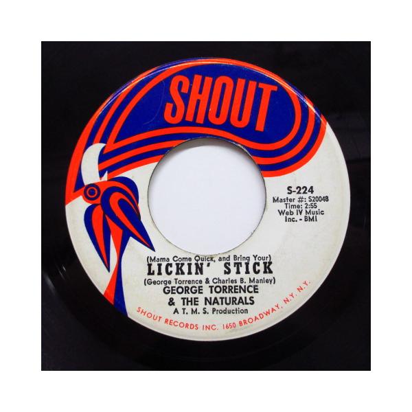 b/w So Long Goodbye (US/Shout-224/'68 Orig.Red &amp; Blue Logo White Label 45)'50年代末から、カリビアンズ他を率いてのJ.B.系R&amp;B/FUNKスタイル...